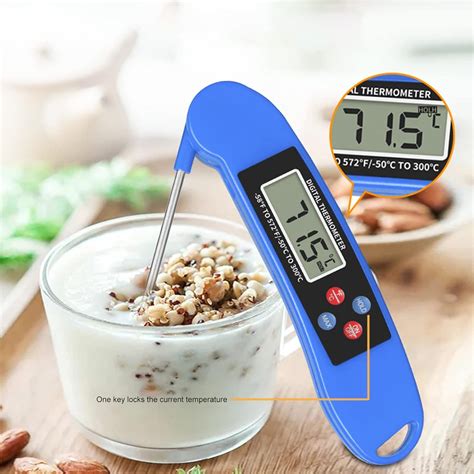 Review Smalibal Digital Meat Thermometer Battery Powered Waterproof