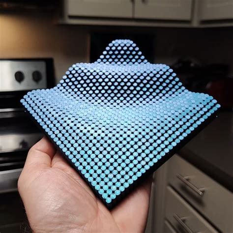 Stl File Sinusoidal Wave Of Cylinders 💧 ・3d Printer Design To Download・cults