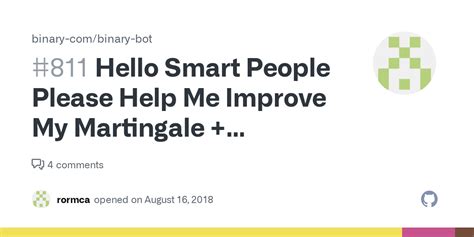 Hello Smart People Please Help Me Improve My Martingale Compound Bot