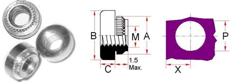 Broaching Nut For Pcb At Harrison Silverdale