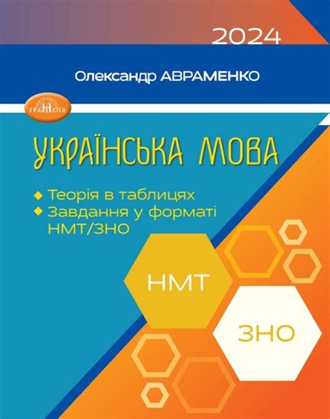 «Книга Готуємося до НМТ з української мови 2024 комплект із 2 книг Олександр Авраменко
