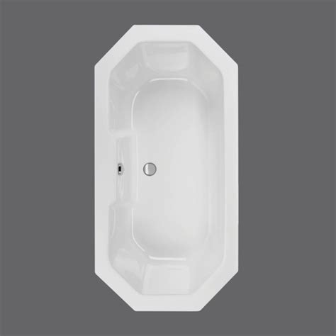 Badewanne 175x80 und 180x90 cm DUBLIN - 8-Eckbadewanne