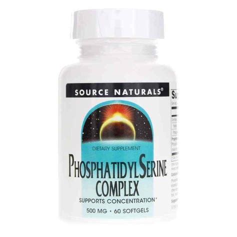 Phosphatidyl Serine Complex 500 Mg Source Naturals
