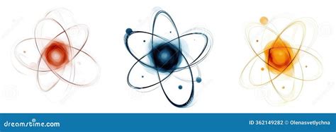 Atomic Models Atomic Models History Infographic Diagram Royalty Free