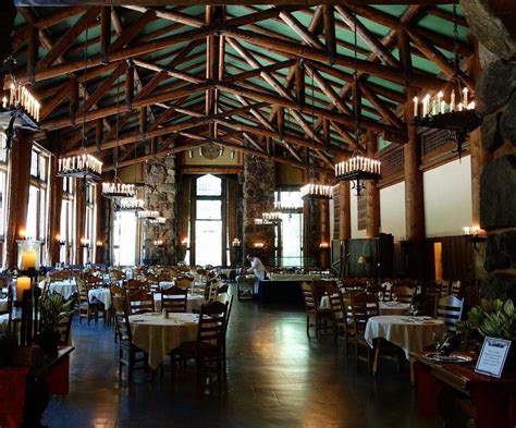The Beautiful Ahwahnee Hotel Dining Room In Yosemite National Park