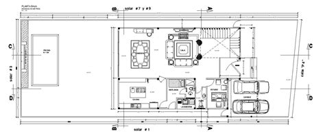 Ground Floor Plan Of The House In Detail Autocad 2d Drawing Cad File Dwg File
