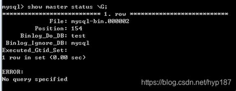 Mysql 的错误 No Query Specifiedno Query Specified是什么意思 Csdn博客
