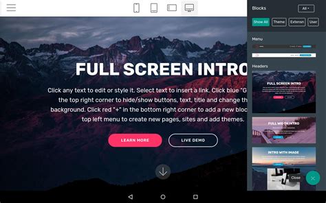 Mobirise Apk For Android Download