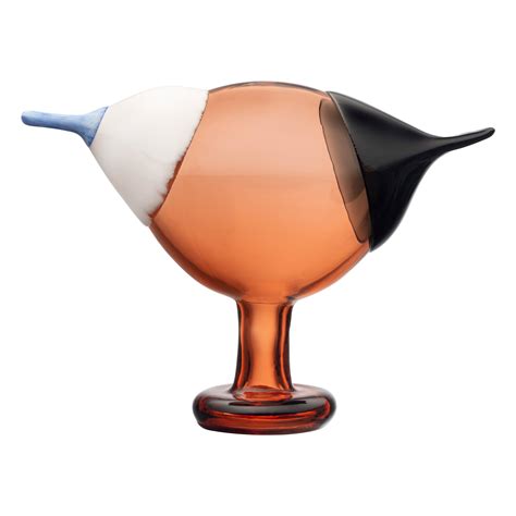 Iittala Birds By Toikka Blue Magpie 250 X 175 Mm Arancione Di