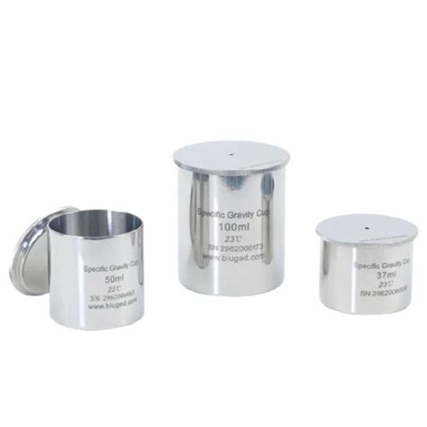 Bgd296 Density Cups Specific Gravity Cups Bgd 296 And Density Cups