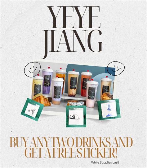 Yeye Jiang Bubble Tea Drinkyeye • Instagram Photos And Videos