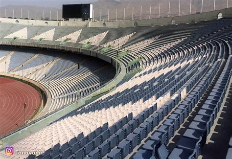 آخرین وضعیت استادیوم آزادی سکوهای جدید ورزشگاه نصب شدند