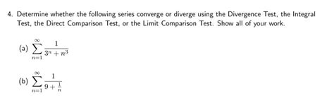 Answered 4 Determine Whether The Following… Bartleby