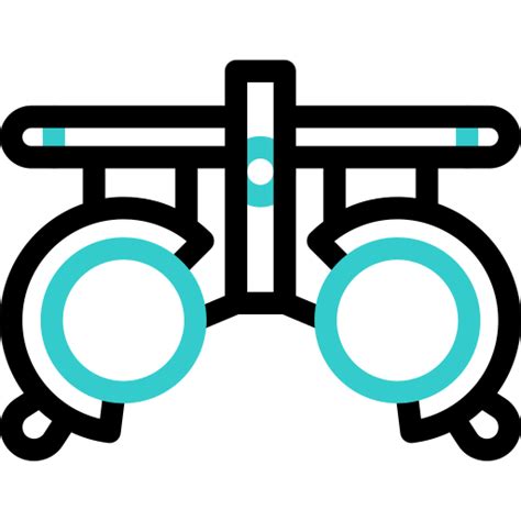 Testing Glasses Basic Accent Outline Icon