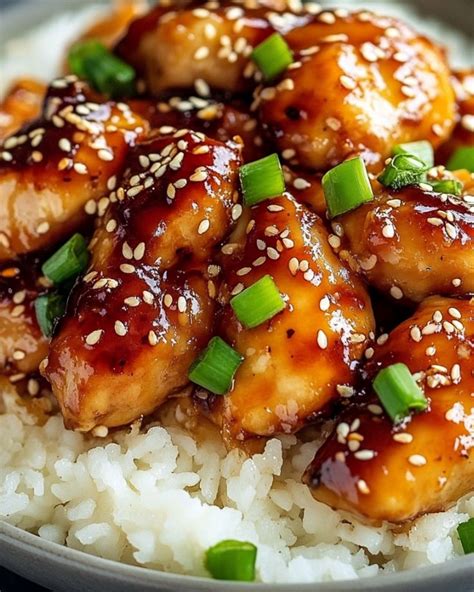Honey Garlic Chicken Bites Recipe