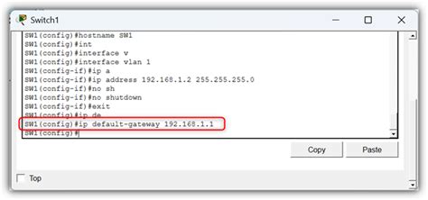 Basic Configuration Of A Cisco Switch Using The Cisco Packet Tracer Simulator