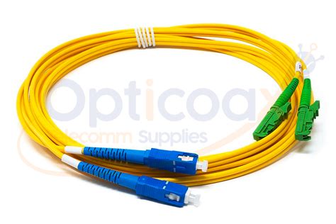 Patch Cord SC UPC E2000 APC Monomodo Duplex OPTICOAX