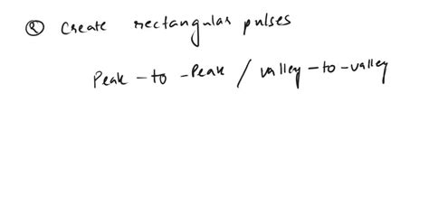 Solved Question 2 The Following Diagram Shows The Rectangular Pulse Signal Pi T Fig 1