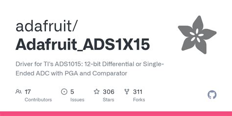 GitHub Adafruit Adafruit ADS1X15 Driver For TI S ADS1015 12 Bit