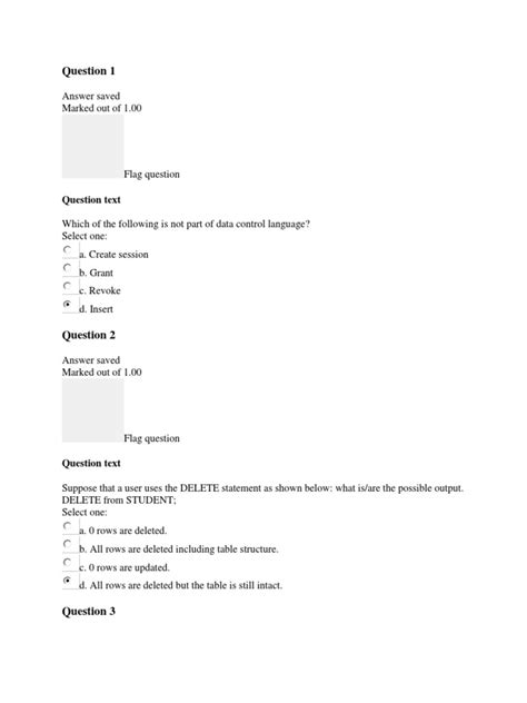 database management final exam pdf free pdf relational database
