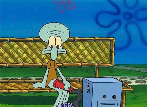 What Is Squidward Doing Wrong Answers Only R Spongebob