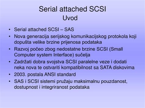 PPT Serial Attached SCSI PowerPoint Presentation Free Download ID 6023559