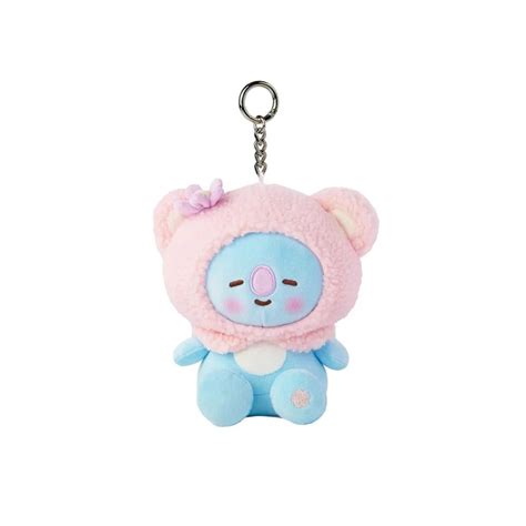 Bt21 Spring Cherry Blossom Plush Doll Keychain In 2025 Plush Dolls