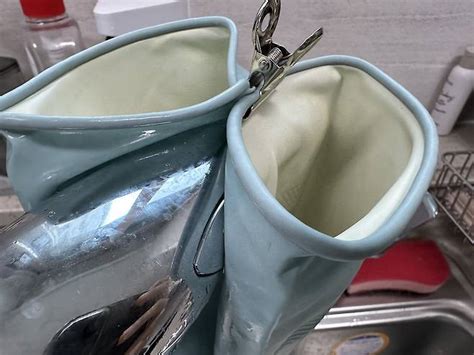 설거지 고무장갑 사용 전 일단 접으세요~ 생활의지혜