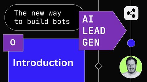 The New Way To Build Bots Introduction Youtube