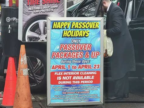 New York State Ag Halts “discriminatory” Passover Car Wash Promotion