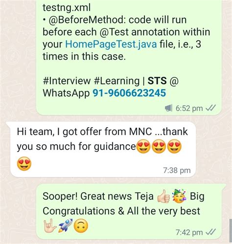 Software Congratulations 🎉 Whatsapp 91 9606623245