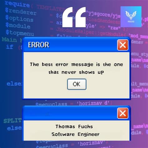 Quotes Techwisdom Softwaredevelopment Technologysolutions Error