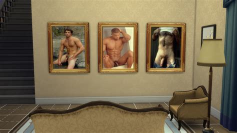 Solo Nude Male Framed Posters Objects LoversLab