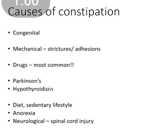 Constipation And Functional Obstructive Defecation Flashcards Quizlet