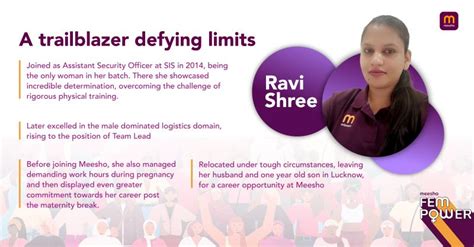 Meesho On Linkedin Meet Ravi Shree Pathak 🚀 With Each Step She Taught