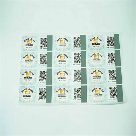 Waterproof Paper Qr Code Adhesive Stickers Printing Square Label On Sheet Buy Square Stickers
