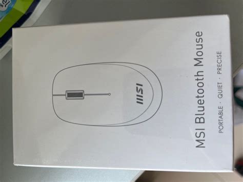 Brand New Msi Bluetooth Mouse M98 Computers And Tech Parts And Accessories Mouse And Mousepads On