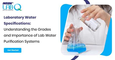 Laboratory Water Specifications Lab Q