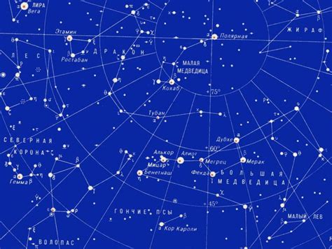 Звездная Карта Неба Созвездия - standardstatya