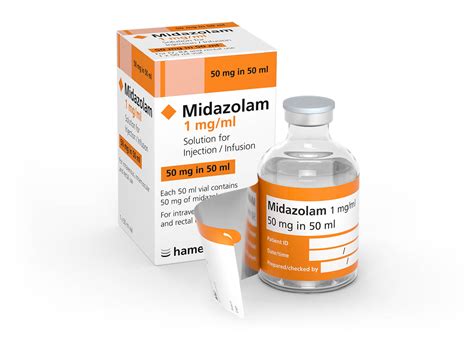 Midazolam Mg Ml Ml Single Dose Glass Fliptop Vial Per Box My Xxx Hot Girl