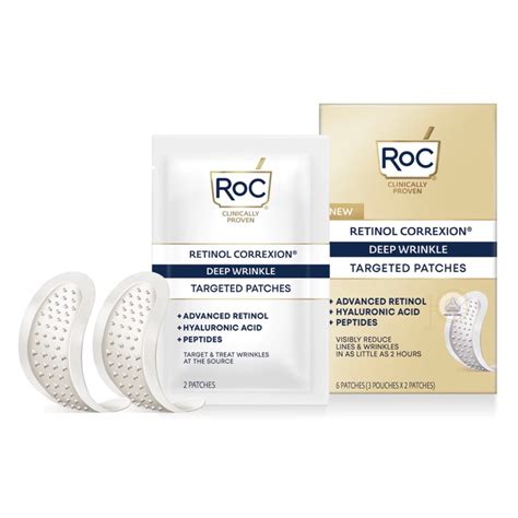 Roc Retinol Correxion Deep Wrinkle Non Invasive Targeted Patches Shopee Singapore
