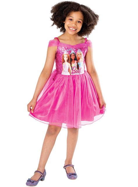Girls Pink Barbie Costume Barbie Costume For Girls