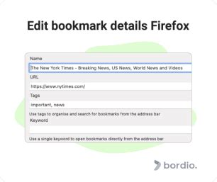 How To Organize Bookmarks Once And For All Bordio