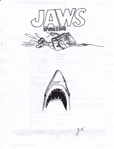 Spongebob Jaws By Johnnyism On Deviantart