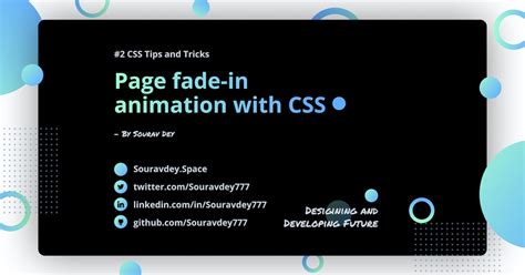 Blog Page Fade In Animation With Css 🎨