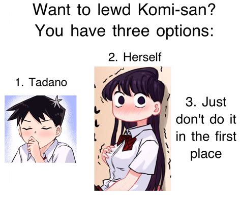 People Who Make Komi San Lewds With Nasty Fetishes Get Yeeted Into The Sun R Animemes
