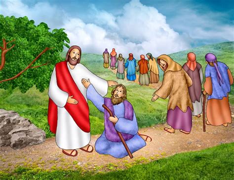 Jesus Heals 10 Lepers