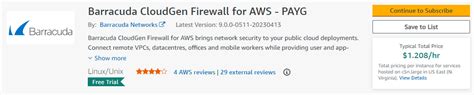 How To Deploy A Cloudgen Firewall In Aws Via Cloudformation Template Barracuda Campus