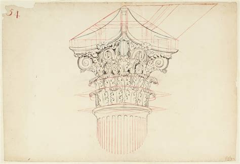 Corinthian Column Drawing At Explore Collection Of Corinthian Column Drawing