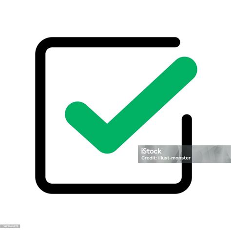 Check Box Input Box Option Vector Stock Illustration Download Image